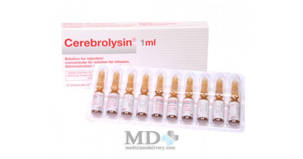Cerebrolysin (inj) 1ml/215,2mg #10: Buy Online on MedicinesDelivery.com