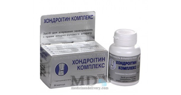Chondroitin complex capsules #30: Buy Online on MedicinesDelivery.com