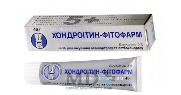 Chondroitin emulgel 5 40g: Buy Online on MedicinesDelivery.com