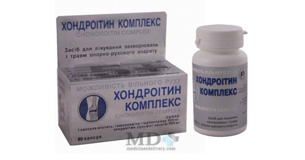 Chondroitin complex capsules #60: Buy Online on MedicinesDelivery.com