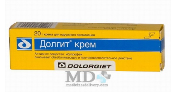 Dolgit 5 cream 20g: Buy Online on MedicinesDelivery.com