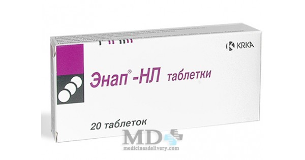 Enap HL tablets #20: Buy Online on MedicinesDelivery.com