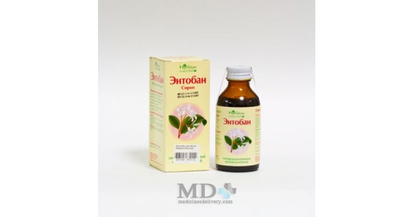 Entoban syrup 90ml: Buy Online on MedicinesDelivery.com