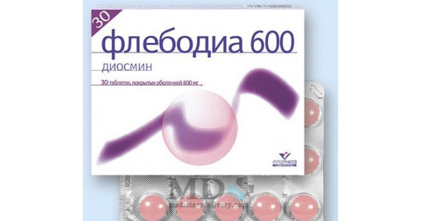 Flebodia (Phlebodia) tablets 600mg #30: Buy Online on MedicinesDelivery.com