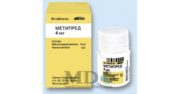 Metypred tablets 4mg #30: Buy Online on MedicinesDelivery.com