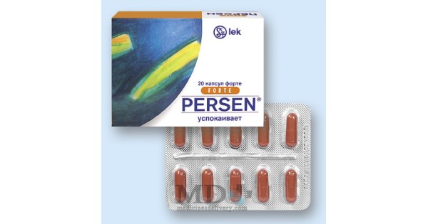 Persen forte caps. #20: Buy Online on MedicinesDelivery.com