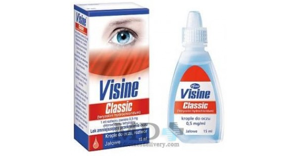 Visine ophthalmic drops 15ml: Buy Online on MedicinesDelivery.com